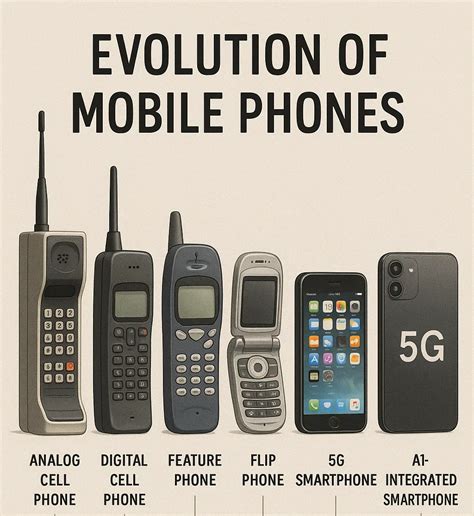 The Evolution Of Mobile Phones From Simple Communicators To Smart Devices