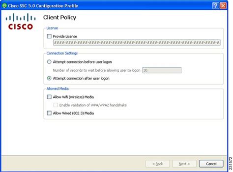 Cisco Secure Services Client Administrator Guide Release Deployment Example Using The SSC