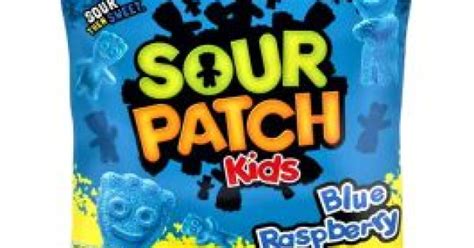 Sour Patch Blue Raspberry World Candies American And Oriental Sweets