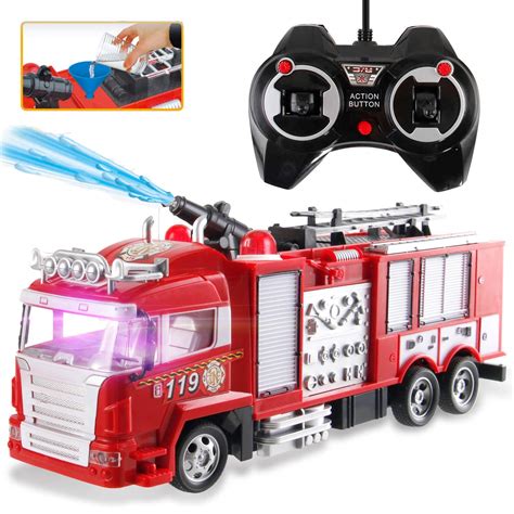 Remote Control Fire Truck With Working Water Pump