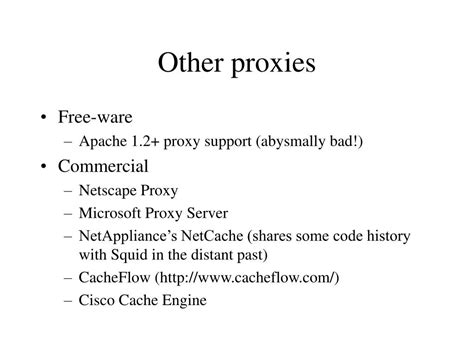 Ppt The Squid Caching Proxy Powerpoint Presentation Free Download