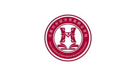 河南对外经济贸易职业学院 校徽、校旗 河南对外经济贸易职业学院