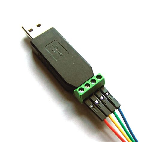 Usb To Rs232 Serial Adapter Converter Plug Ftdi Chipset 4 Pin Terminal