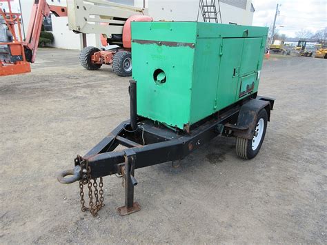 2013 Multiquip Dca25ss1u3 Tow Behind Generator