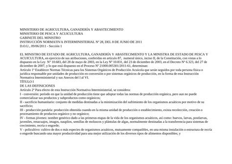 PDF INSTRUCCI N NORMATIVA INTERMINISTERIAL MAPA MPA N 28 De Utilizar Instalaciones