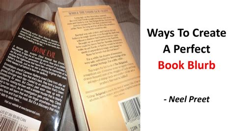 Ways To Create A Perfect Book Blurb The Literature Times