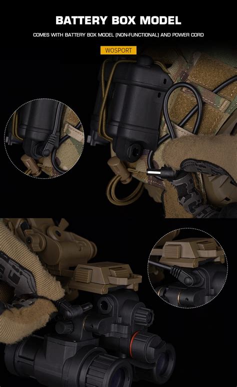 An Pvs31 Binocular Night Vision Model Guangdong Wosport Outdoor Gear Co Limited