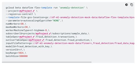 Google Cloud Platform Tutorial Issue Detecting Anomalies In Financial