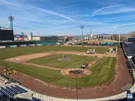 Upgraded Greater Nevada Field Gets New Turf And Lighting Ahead Of Aces