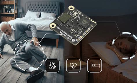 High Precision C1001 60ghz Millimeter Wave Radar Sensor For Real Time Elderly Fall Monitoring