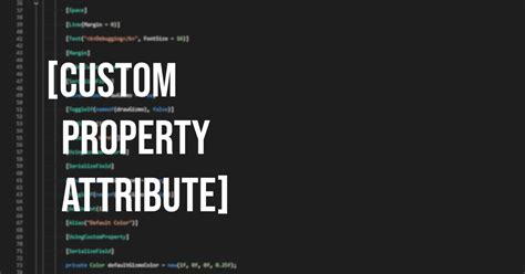 [custom Property Attribute] Gui Tools Unity Asset Store