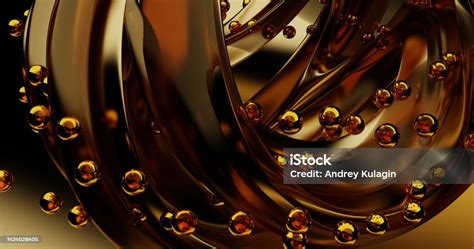 디지털 벽지 인쇄를위한 황금 공을 가진 추상적 인 인물의 3d 이미지 개별 디자인의 벽지 3d 렌더링 숫자에 대한 스톡 사진 및 기타 이미지 Istock