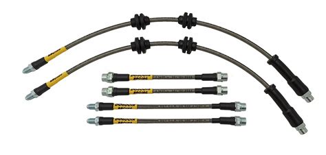 Mangueras De Freno Flexibles De Teflón Con Trenza De Acero Bmw E87 E81