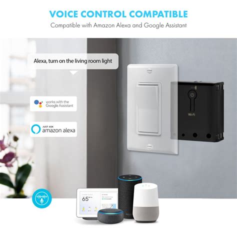 Wi Fi Relay Module Hidden Smart Switch TOPGREENER