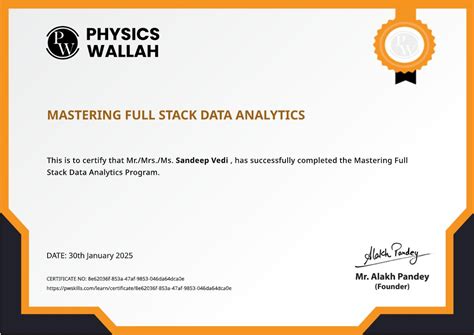 Dataanalytics Fullstackanalytics Pwskills Lifelonglearning Careergrowth Sandeep Vedi 10