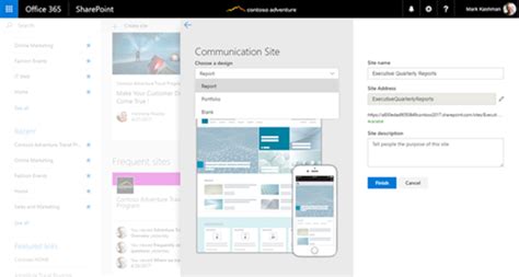 Leveraging The Sharepoint Communication Sites For Your Business
