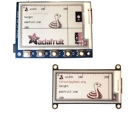 Example A Single Bitmap Quickstart Using Adafruit Einkepaper