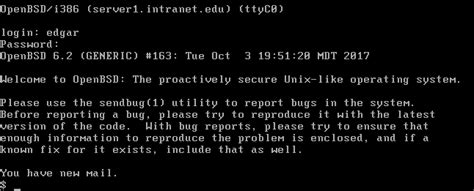 Edgar Rodolfo Instalar OpenBSD 6 2