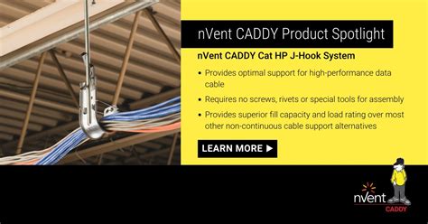 Nvent Electrical And Fastening Solutions On Linkedin The Nvent Caddy Cat Hp J Hook System Is An