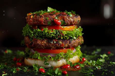 Indian Kebab High Definition Premium Ai Generated Image