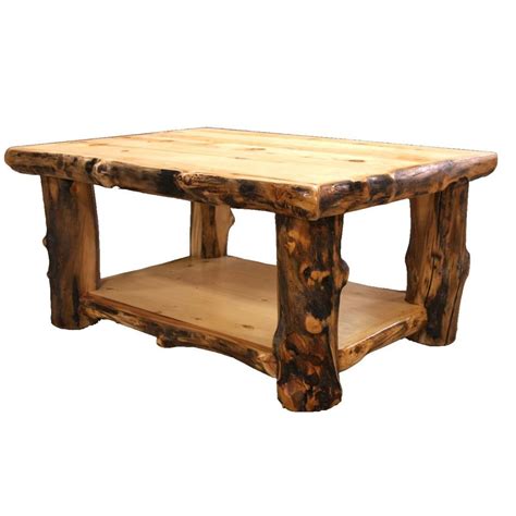 A Closer Look At The Log Cabin Coffee Table Coffee Table Decor