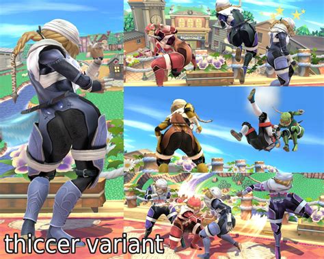 SENSITIVE CONTENT The Quintessential Thicc Modpack Version Super Smash Bros Wii U