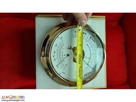 Aneroid Barometer Precision Aneroid Barometer With Thermometer