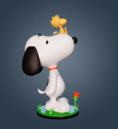 Snoopy 3d Print Download Happy Dance Snoopy By Bill Kobertz Cbyibf
