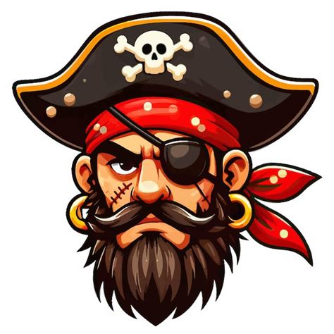 Premium Photo Pirate Face