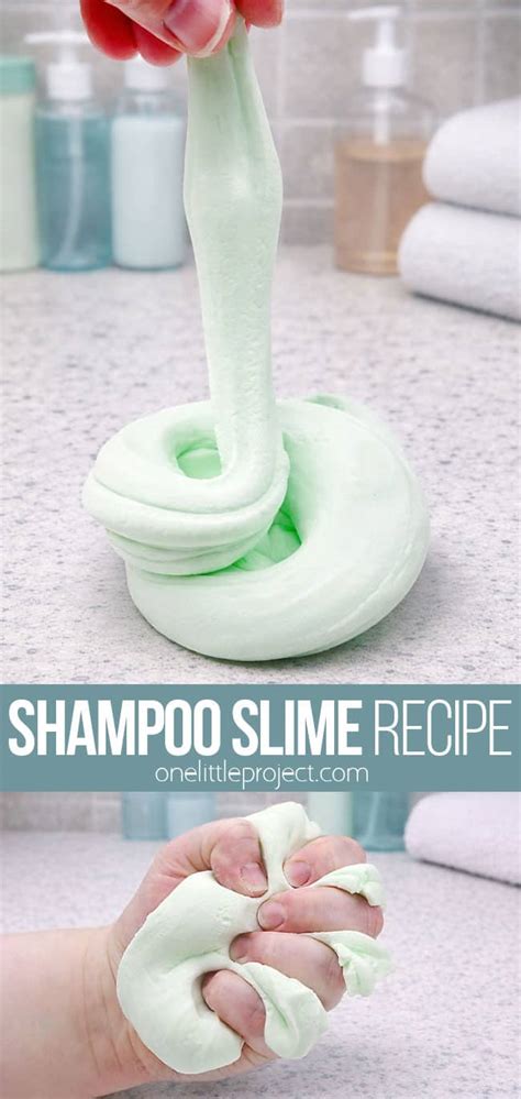 How To Make Slime With Shampoo Easy No Glue Slime Recipe