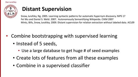 Ppt Distant Supervision For Relation Extraction Without Labeled Data