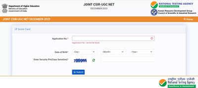 CSIR NET December Result Download Scorecard At Csirnet Nta Ac In Times Of India
