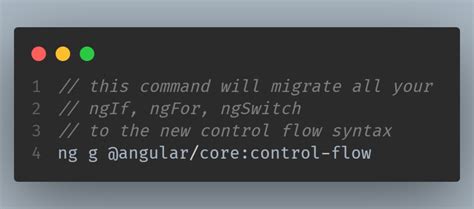Mihai Chistol On Linkedin Angular Angular Angular17 Controlflowsyntax If For Switch