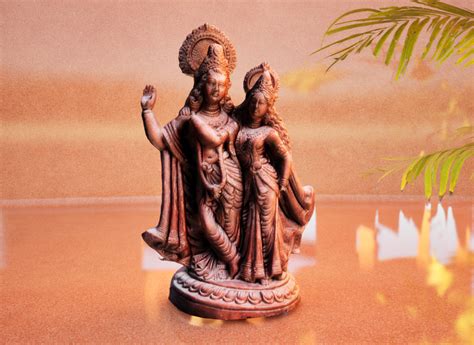 Radha Krishna D Model Interior Decoration Bronzeboobs