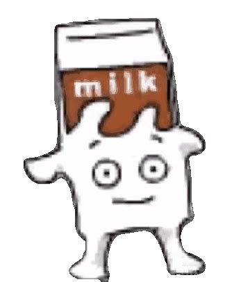 Milk Carton Milky Sticker Milk Carton Milky Chocolate Milk Discover