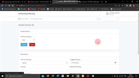 aplikasi sistem informasi antrian berbasis web youtube
