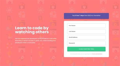 Frontend Mentor Intro Form Made With Svelte And Scss Coding Challenge