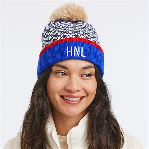 Faux Fur Pom Pom Hat Mark And Graham