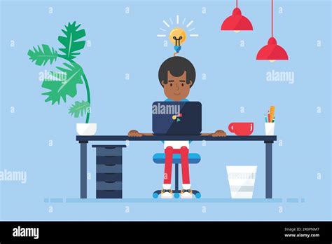 Coworker Programmer Stock Vector Images Alamy
