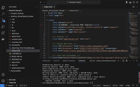 Github Msfaizijenkinssonarqubedocker