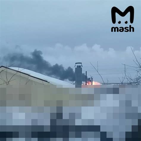 Зявилися кадри пожежі на нафтобазі в Орлі та Нижегородській області