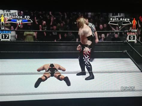 Was Playing Svr 07 Season Mode And This Happened Wwegames