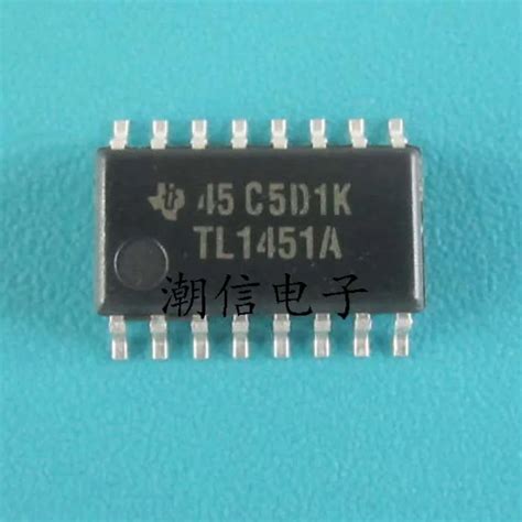 10pcslot Tl1451a Tl1451 Sop16 Double Pulse Width Modulation Control Circuit New Originalic 10pcslot Tl1451a Tl1451 Sop16 Double Pulse Width Modulation Control Circuit New Originalic