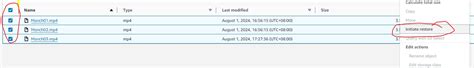How To Restore Multiple Objects Using Aws Cli Aws Repost