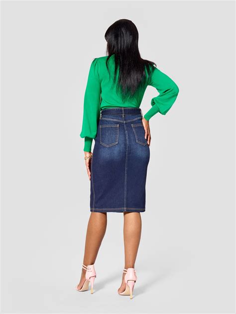 Tall Womenswear Tall Fashion Tall Denim Skirt Tallmoi