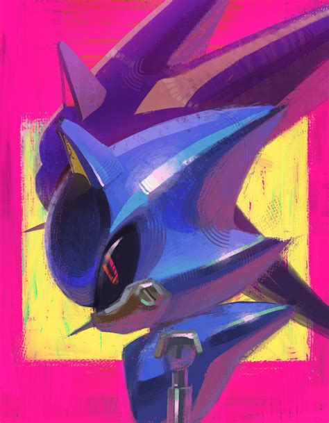 Metal Sonic And Neo Metal Sonic Sonic And More Drawn By Dulioon