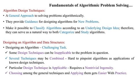 Introduction To Algorithm Design And Analysis Pdf