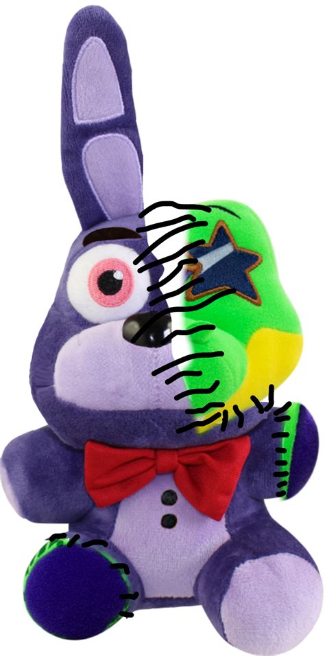 Hybrid Bonnie Plush By Glamrockfreddysupers On Deviantart