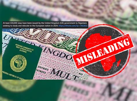 No UK Did Not Issue 430 000 Visas To Nigerians Over Seven Months As