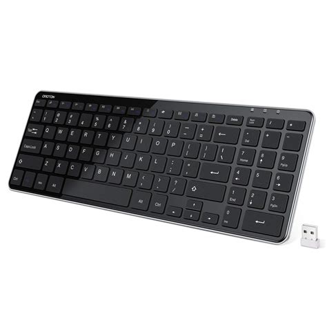 Buy Omoton Wireless Keyboard 24g Wireless Keyboard For Windows 1087 Qwerty Uk Layout With